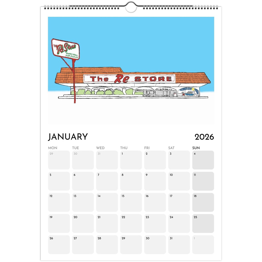 2026 Perth Landmarks Calendar: A3 Size, Customisable - Etsy