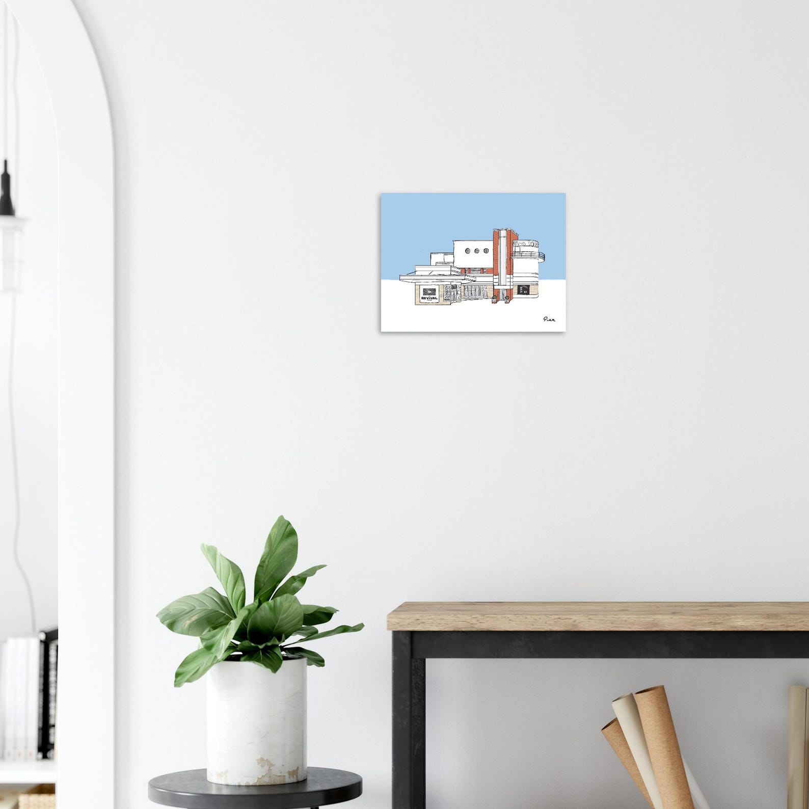 Como Theatre Art Print: Perth WA Art Deco Illustration, Matte Finish - Etsy