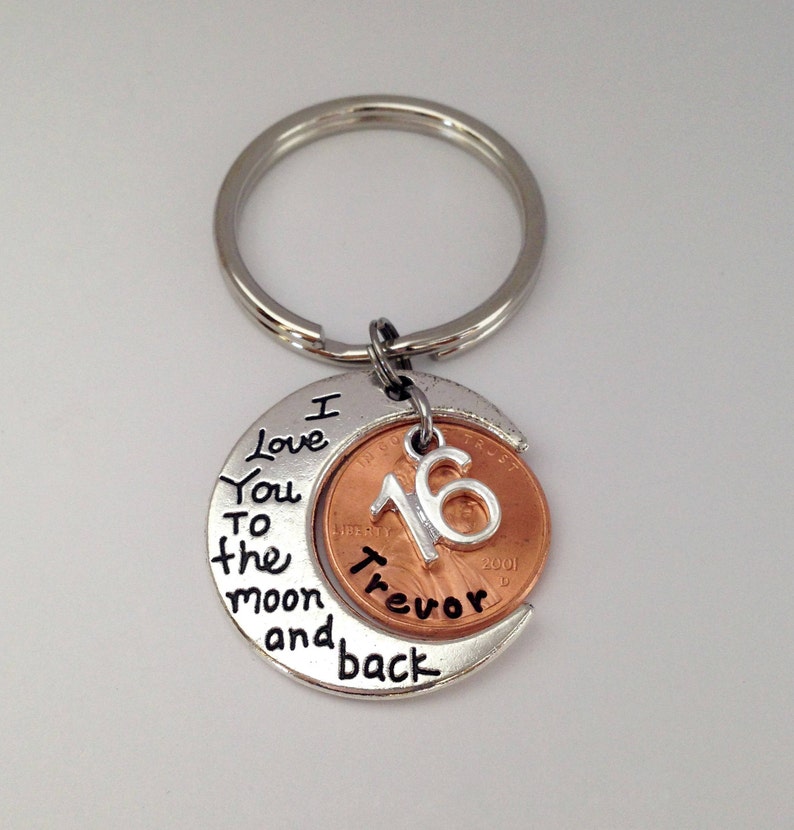 16th Birthday Gift Sweet 16 Keychain Sweet 16 Sweet 16 - Etsy
