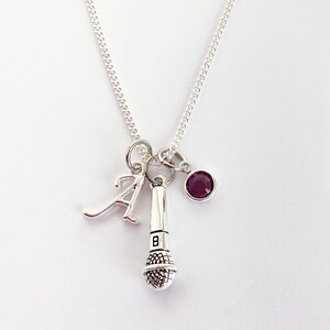 Microphone Necklace, Singing Gifts, Singer Gifts, Choir Gifts, Gift for ...