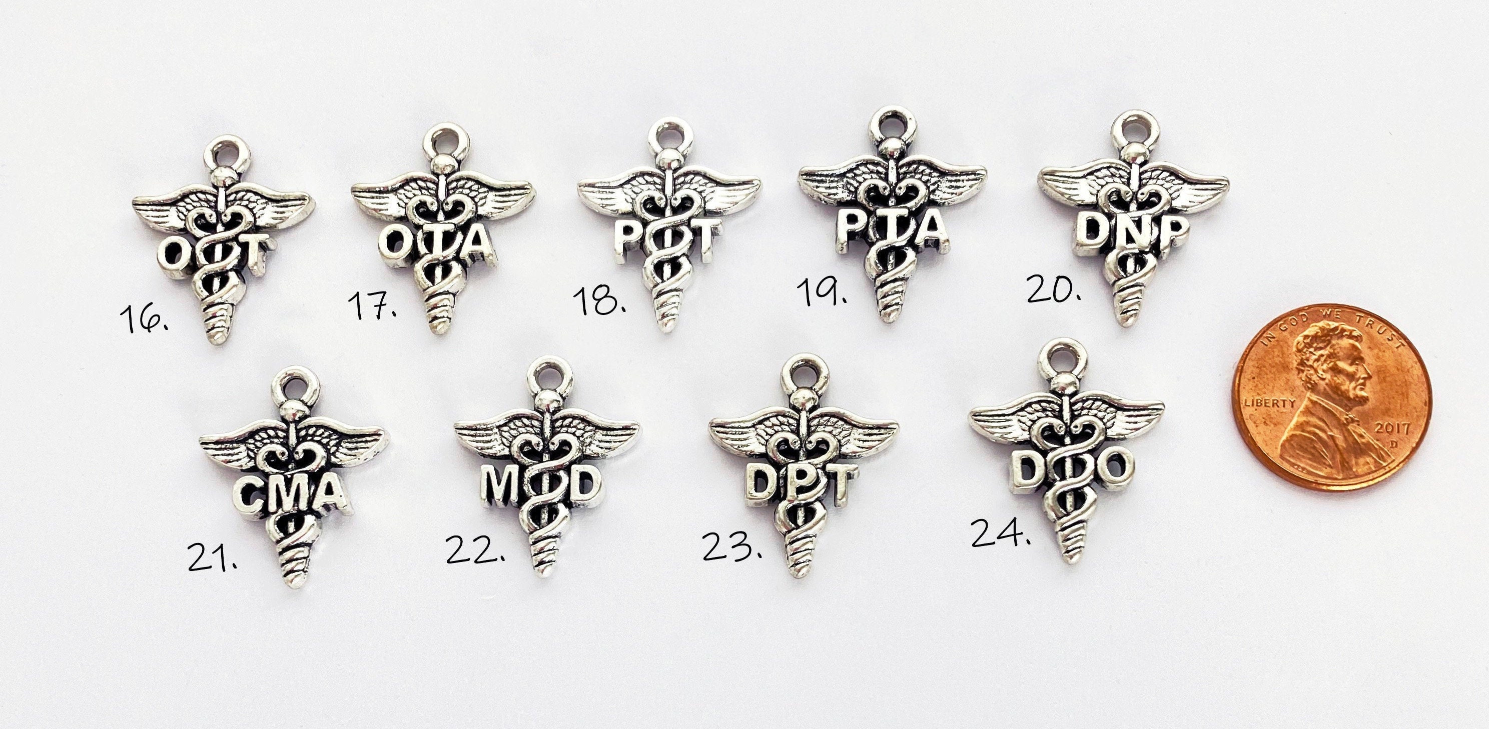 Add A Charm, Medical Charms, Caduceus Pendant, Sincereimpressions Add ...