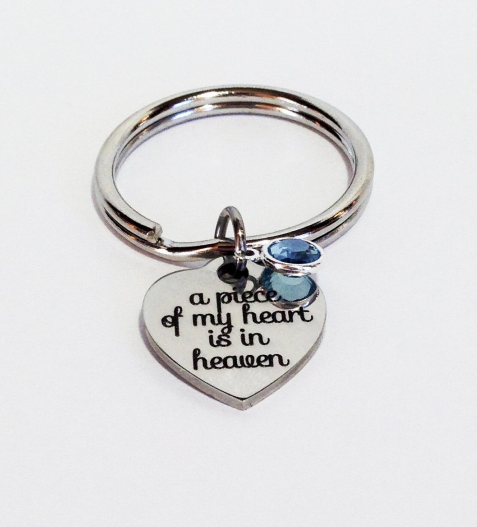 Memorial Gift Memorial Keychain Memorial Jewelry Sympathy - Etsy