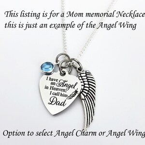 Mom Memorial Jewelry, Memorial Necklace, Memorial Gift for Loss of ...