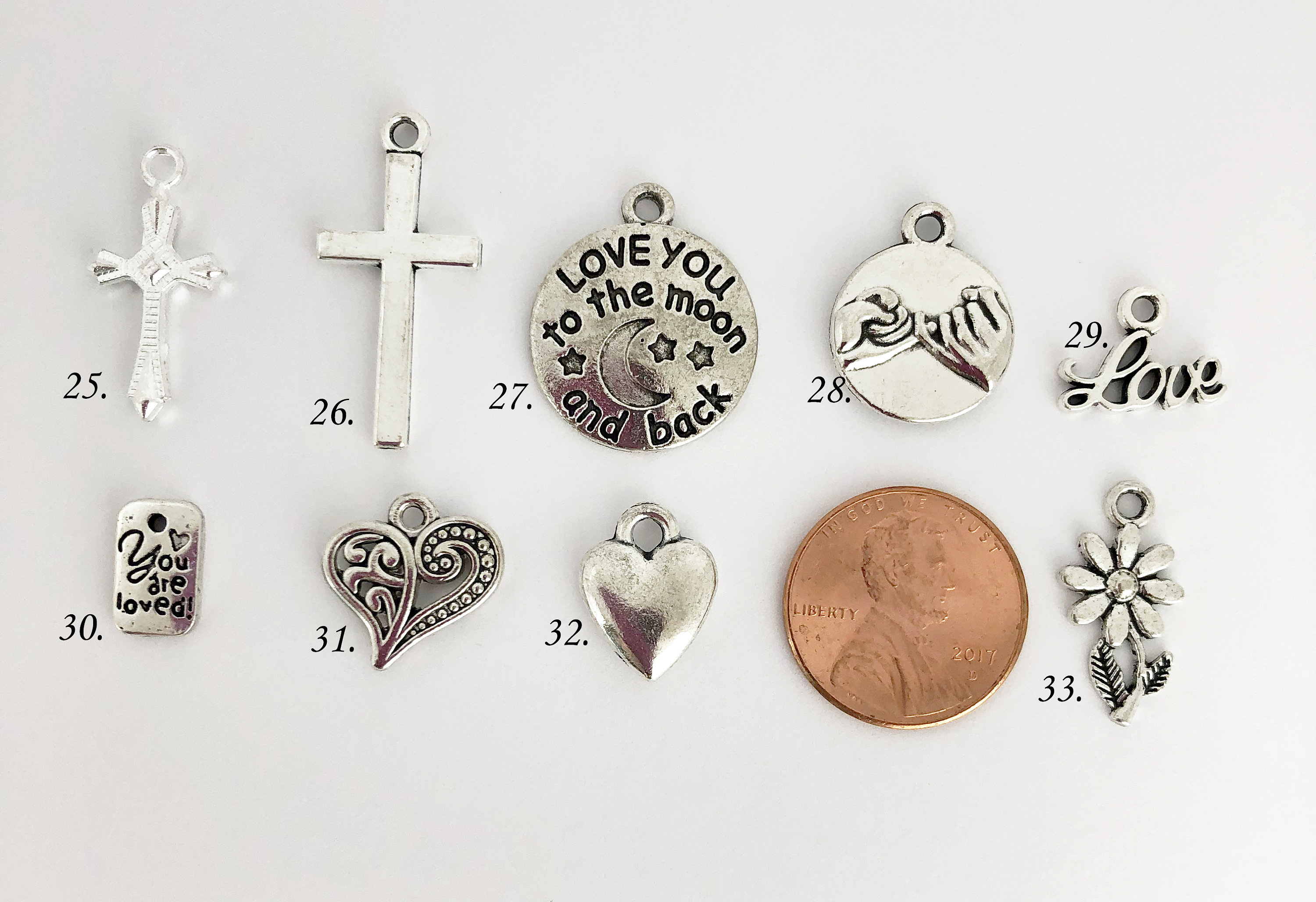 Add A Charm, Christian Charms, Motivational Inspirational Pendants ...