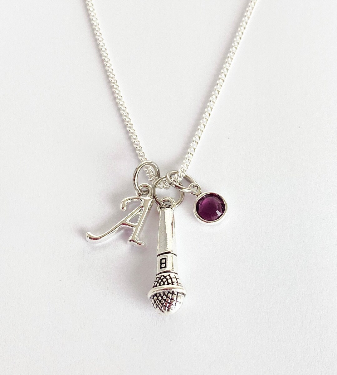 Microphone Necklace, Singing Gifts, Singer Gifts, Choir Gifts, Gift for ...