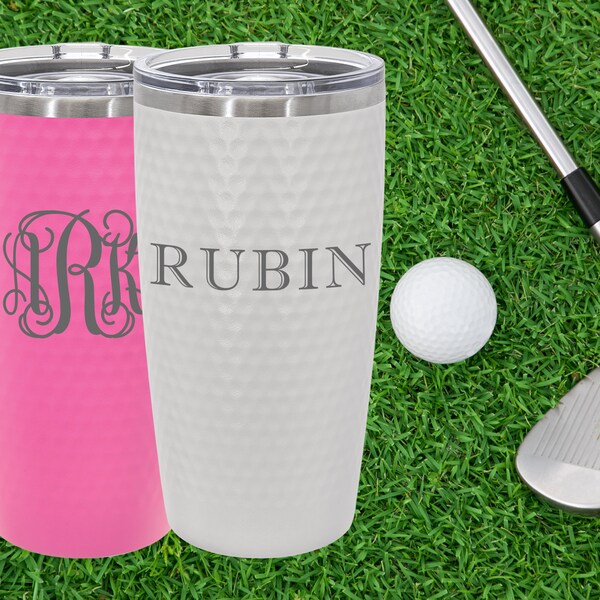 Golf Dimpled Tumbler - Etsy