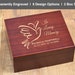 Memorial Gift Box | in Loving Memory | Memorial Wood Box | Custom ...