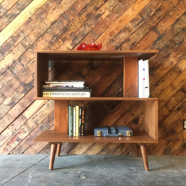 Mid Century Bookcase - Etsy