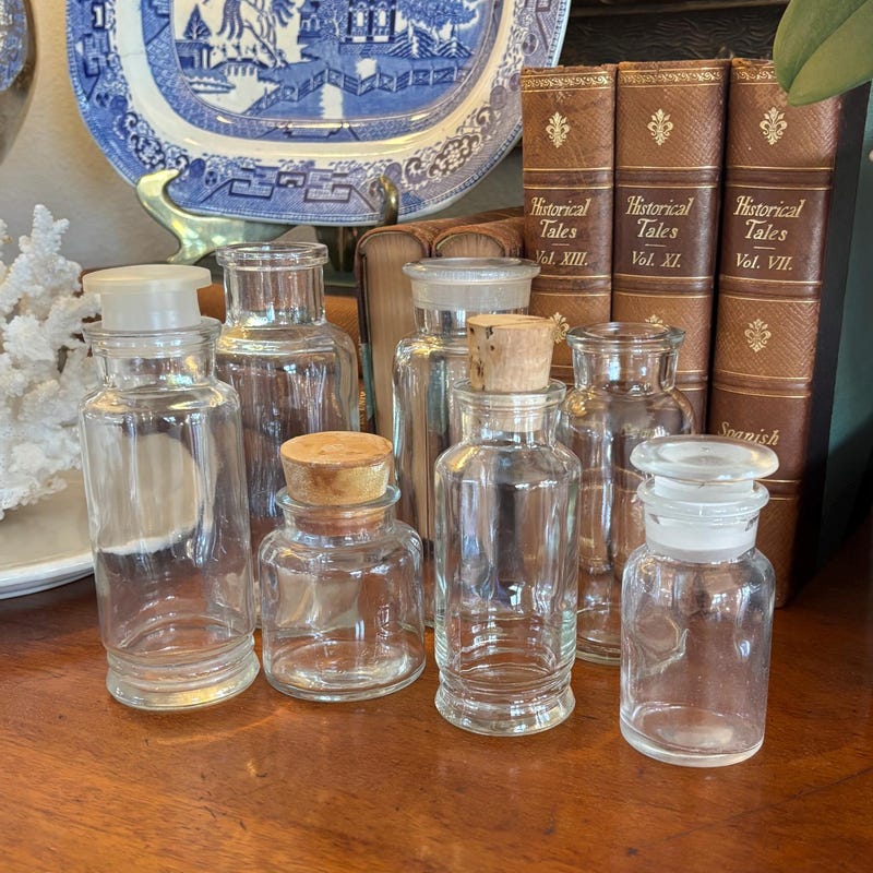 Antique Apothecary Lab Jar - Etsy