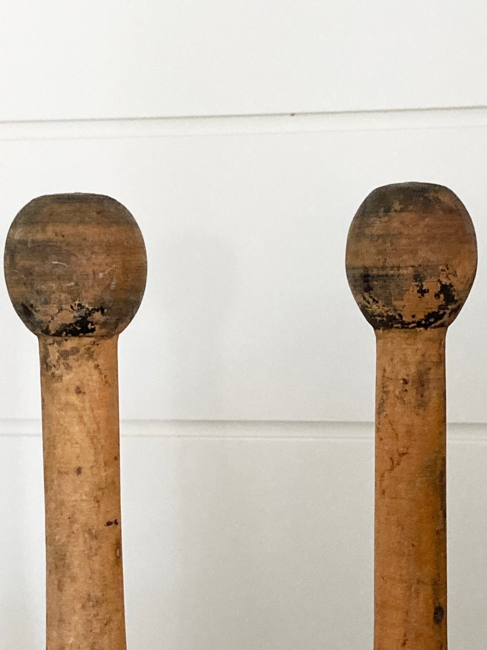 Antique Solid Wood Indian Exercise Clubs Pins Set of 4 Juggling Pins ...