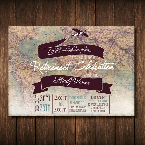 Retirement Travel Theme Party - Etsy