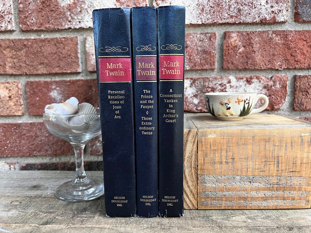 Vintage the Complete Novels of Mark Twain Lot of 3 Volumes Book Set ...