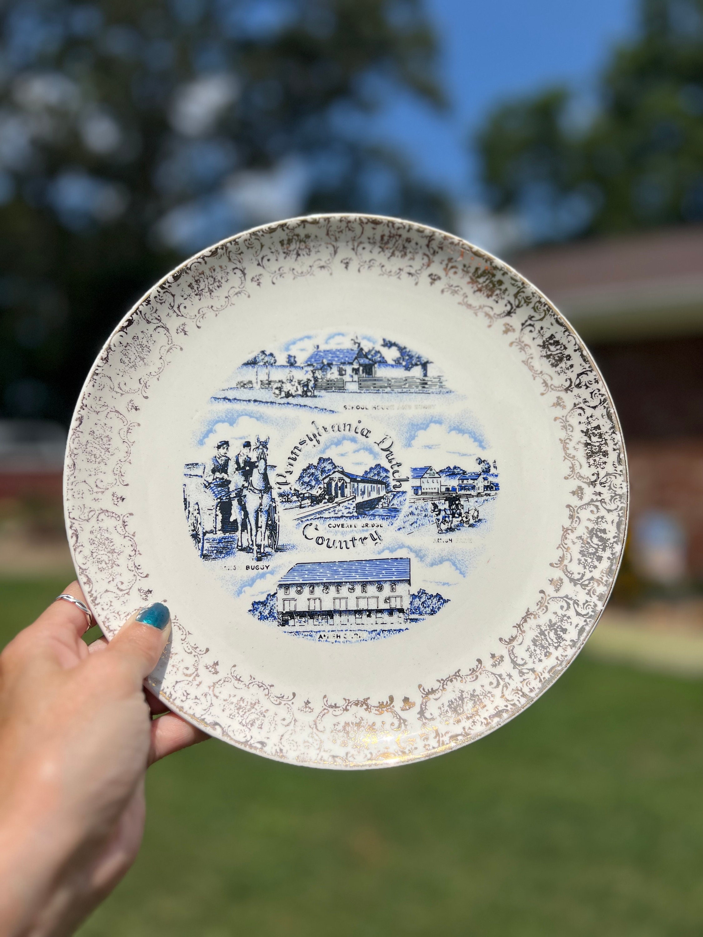 Vintage Pennsylvania PA Dutch Country Amish Souvenir State Collector ...