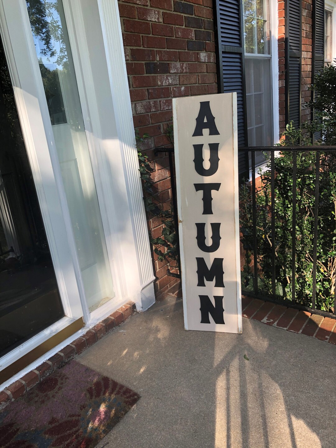 Autumn Wall Leaner Fall Porch Leaner Fall Porch Decor - Etsy