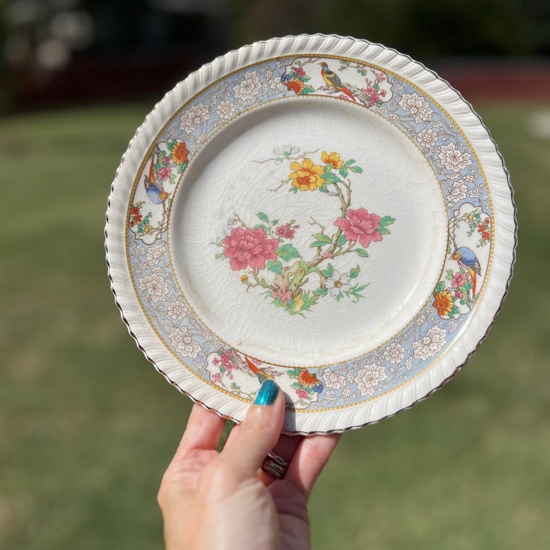 English Plates - Etsy