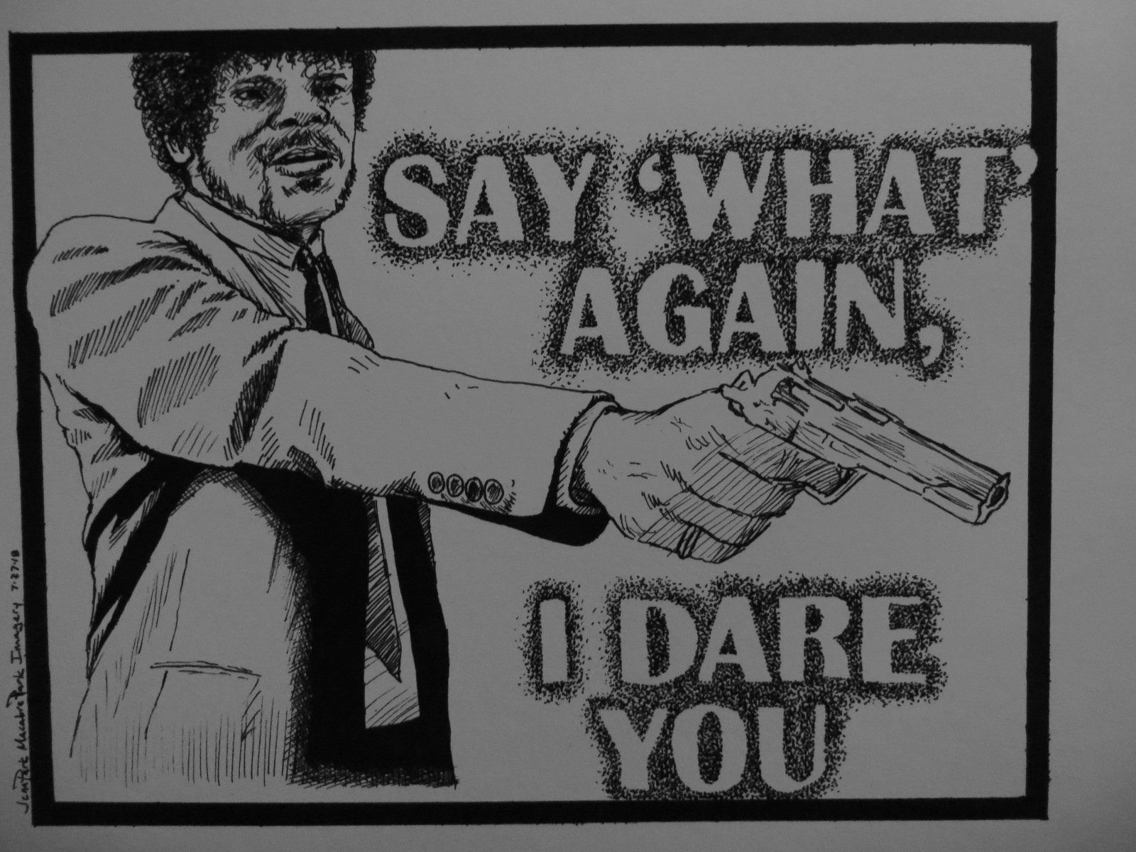 Say What Again Wallpaper