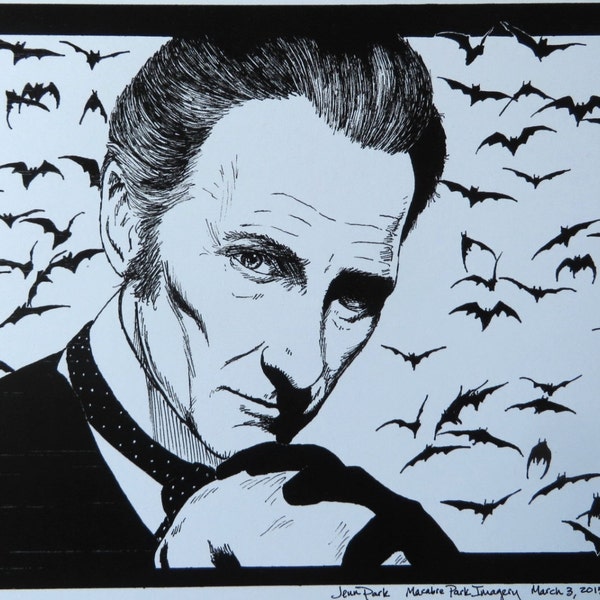 Peter Cushing Art - Etsy