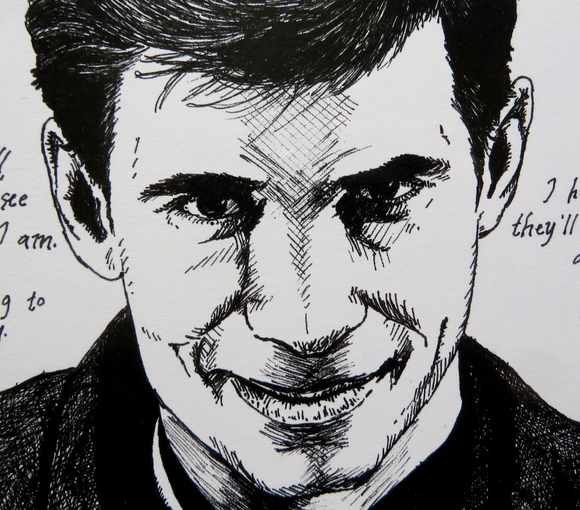 Norman Bates - Etsy