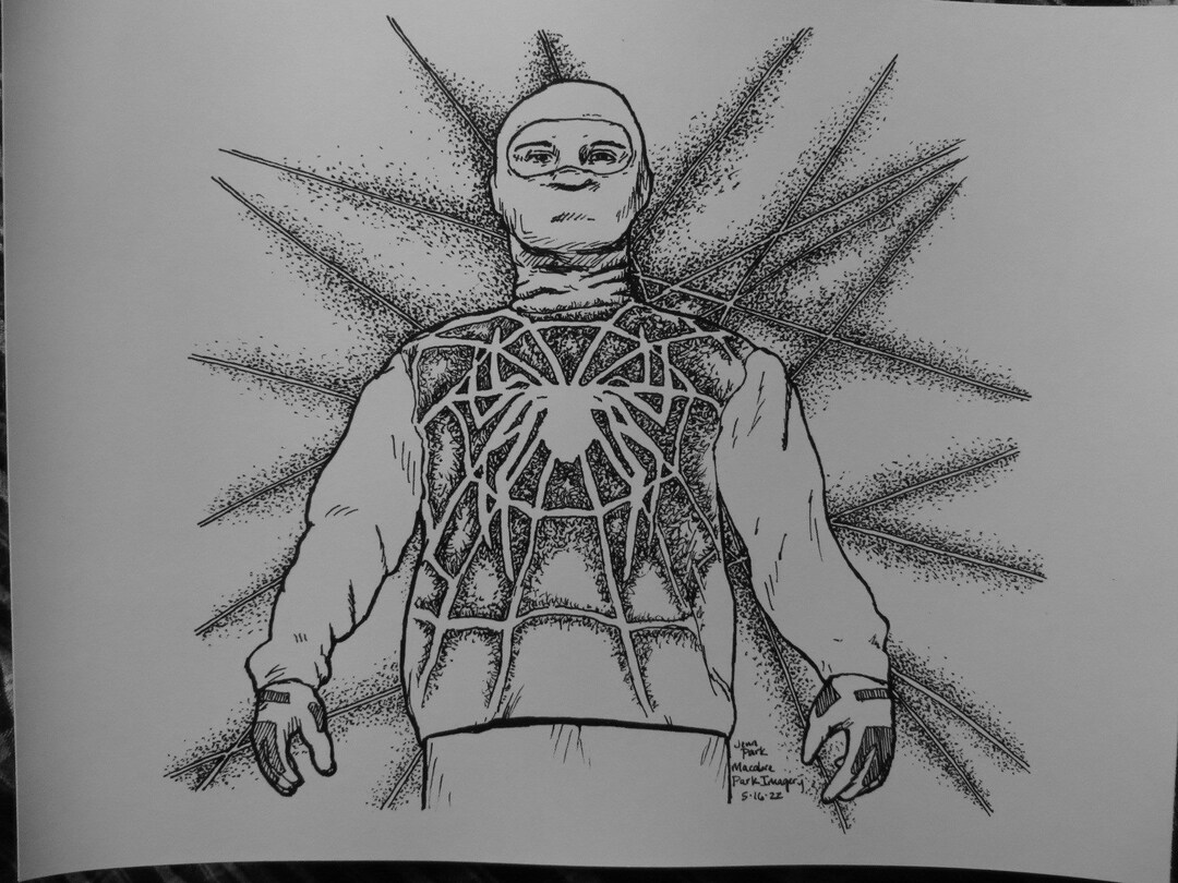 The Human Spider - Etsy