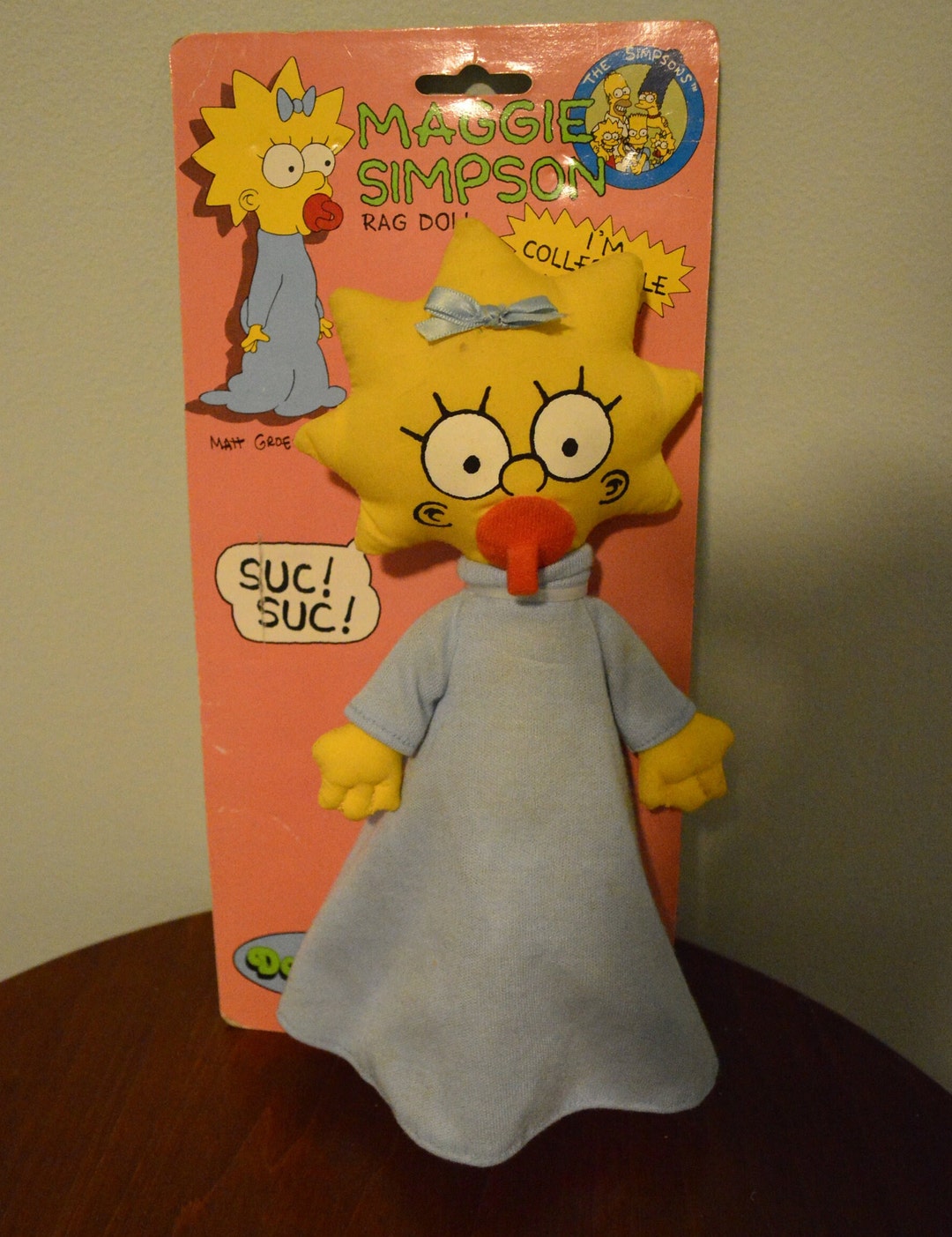 Maggie Simpson Maggie Simpson Rag Doll Matt Groening the - Etsy