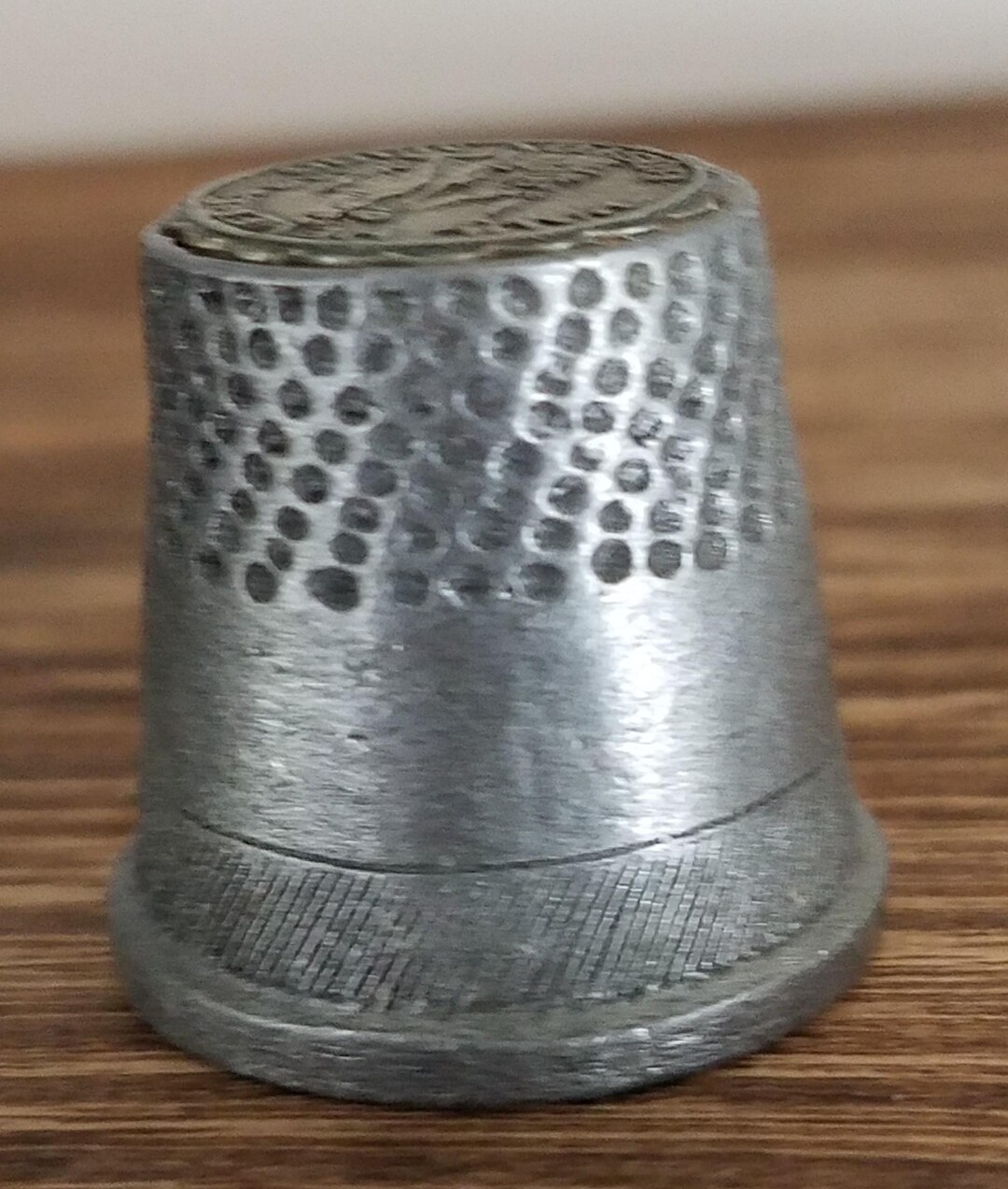 Vintage Souvenir Pewter Thimble, Sewing Thimbles, Knick Knacks - Etsy