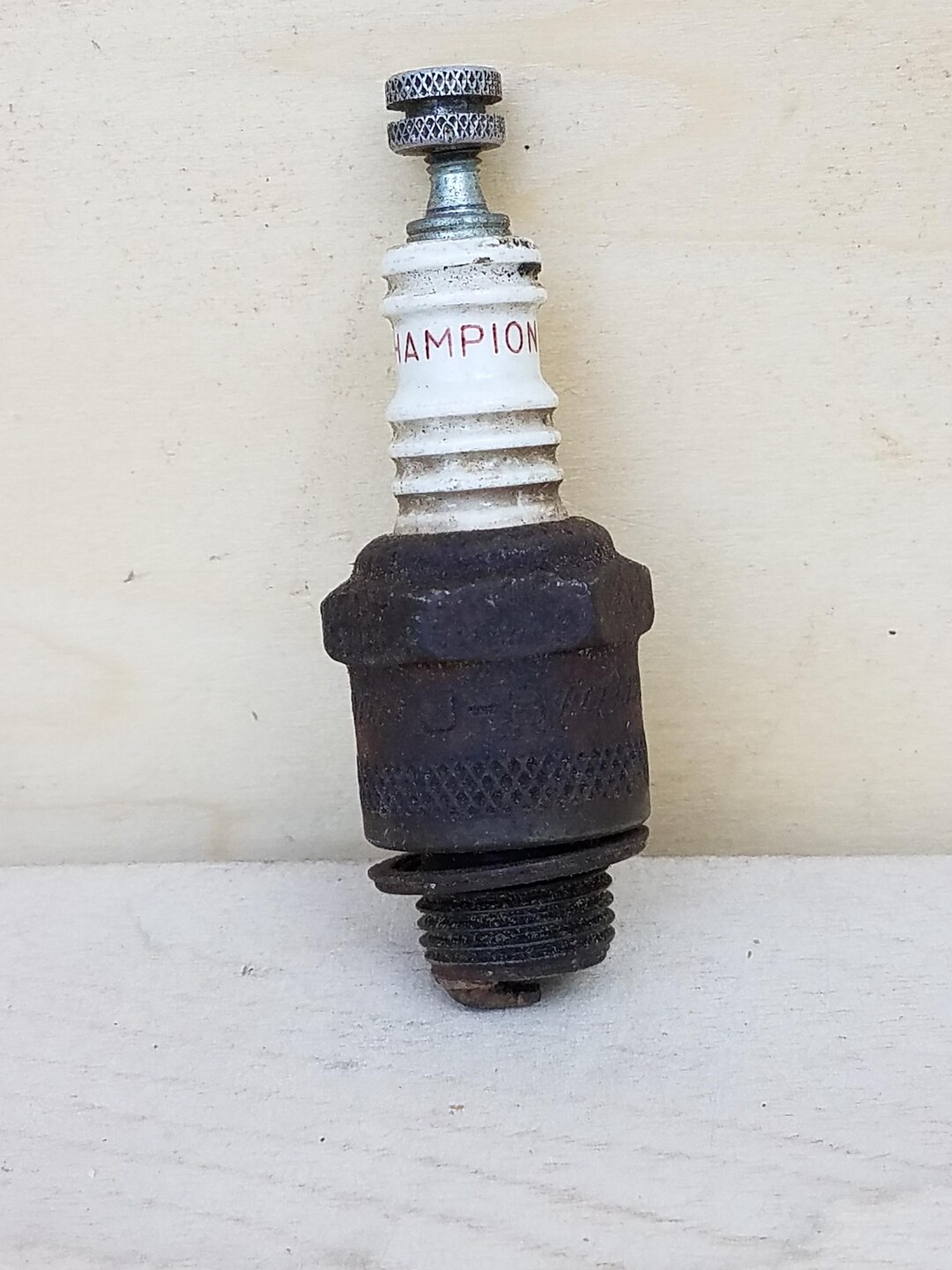 Rusty Old Spark Plug, Steampunk, Craft Supplies, Embellishments, Scrape ...