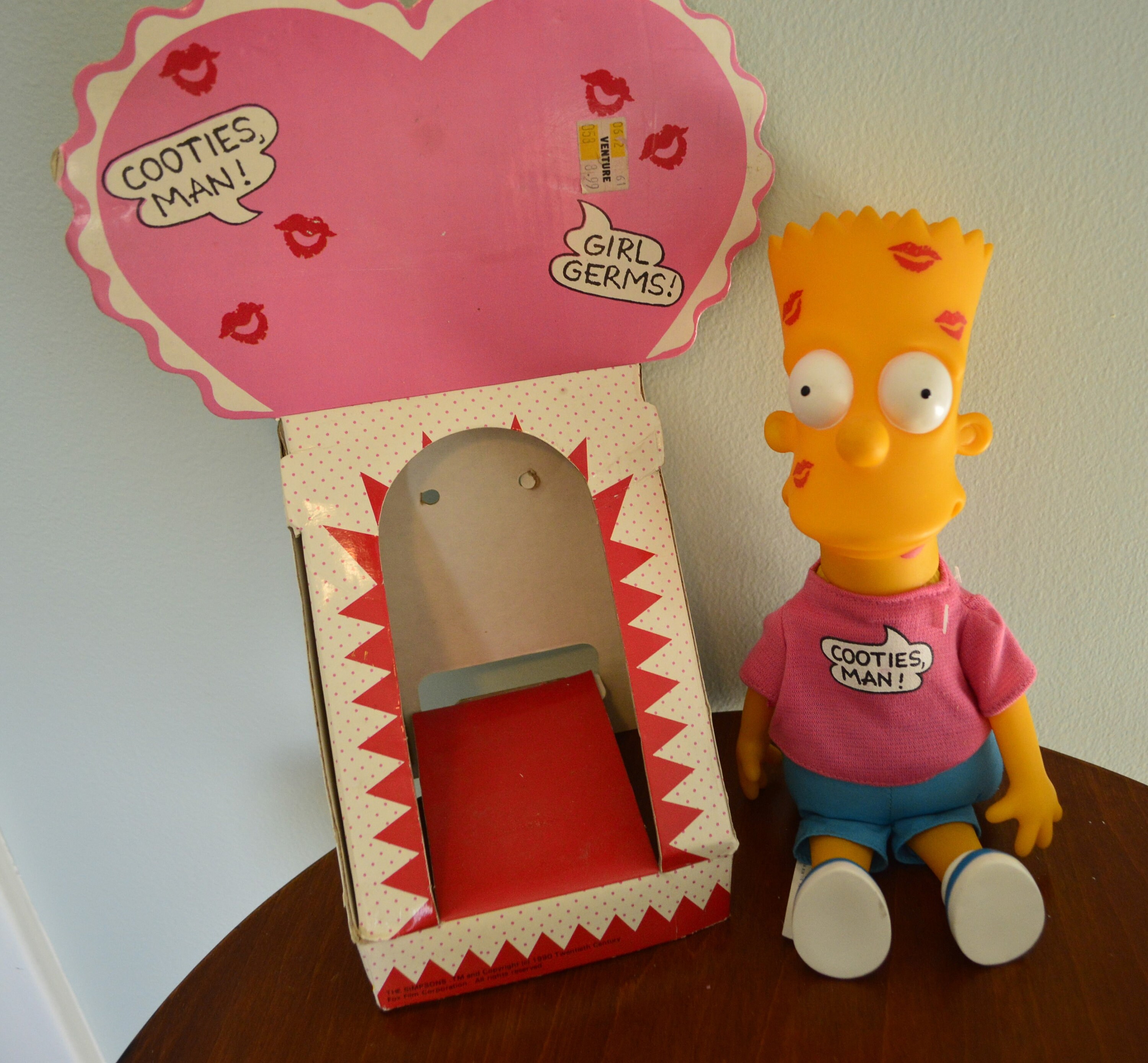 Bart Simpson Rag Doll Matt Groening The Simpsons Vintage 1990s Etsy