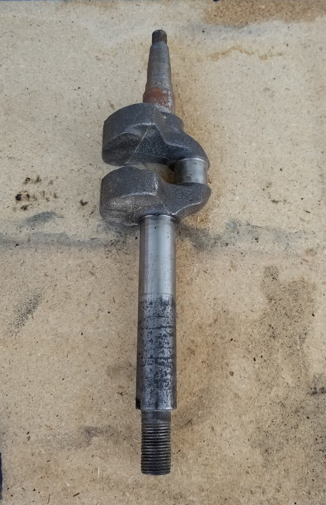 Industrial Rusty 11 Inch Motor Crank Shaft, Art Craft Projects ...