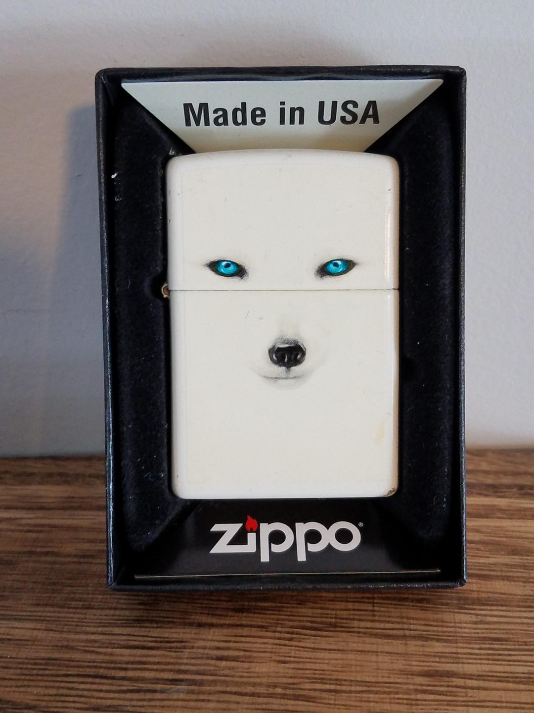 Vintage Zippo "arctic Fox" Cigarette Lighter 28272, Unique Novelty - Etsy