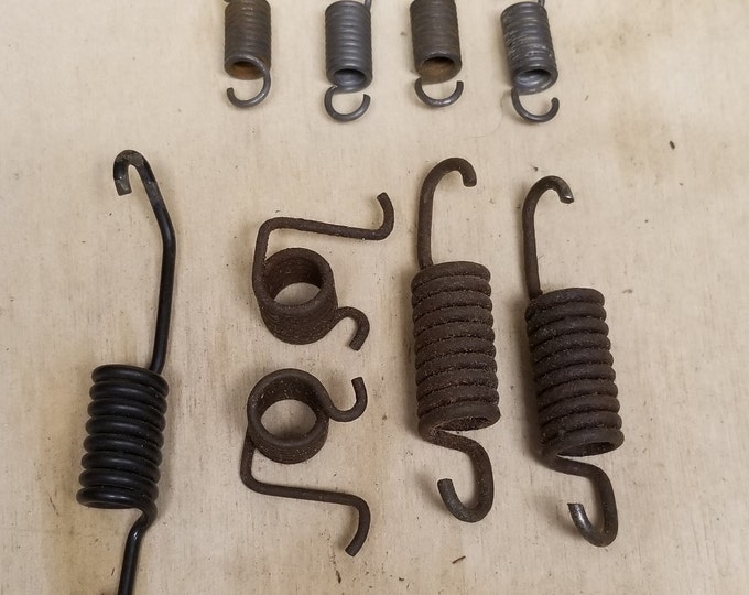 Industrial Rusty Steel Springs, Metal Scrape, Crafts Supplies ...