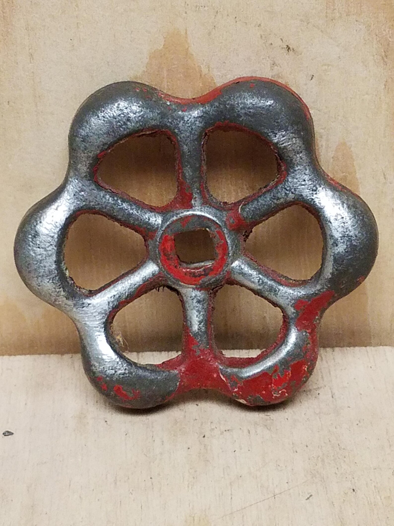 Vintage Industrial Round Valve Handle, Faucet Handle, Spigot Handle ...