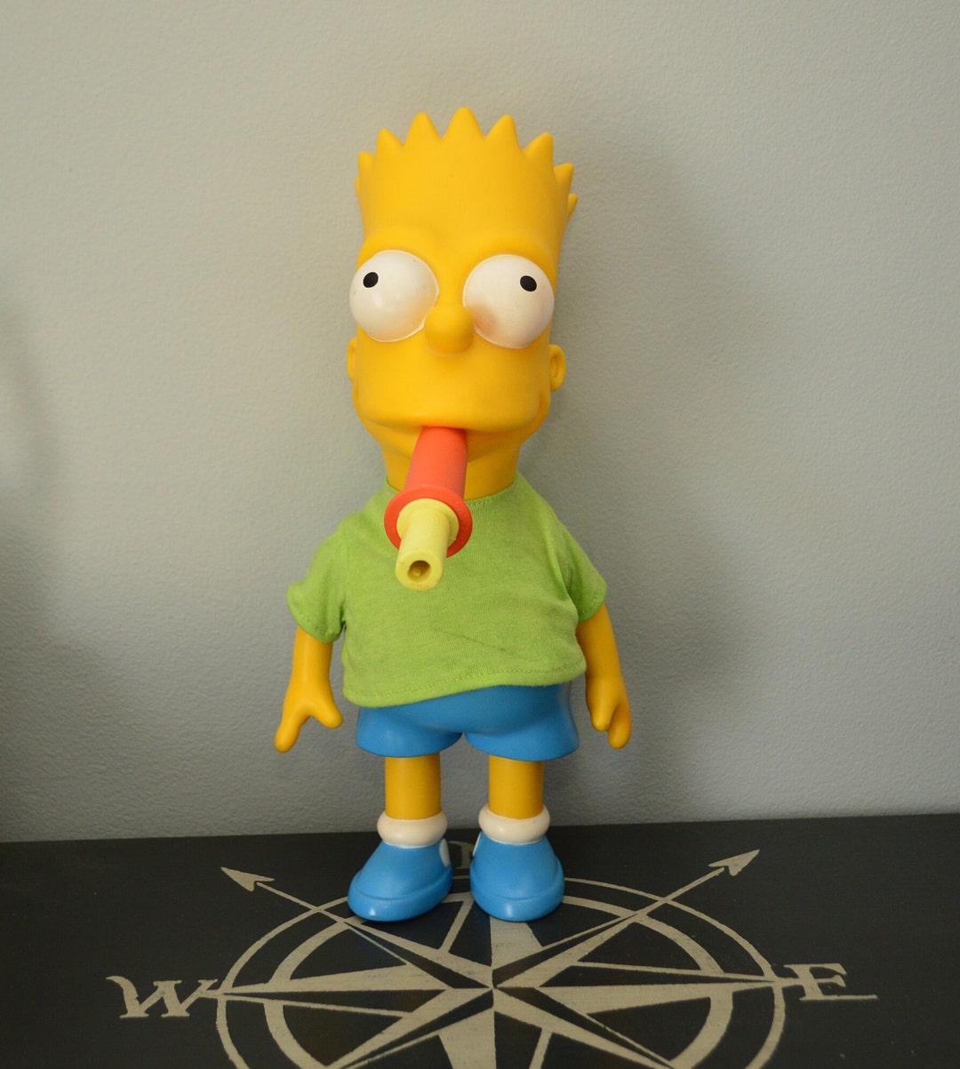 Bart Simpson Doll Matt Groening the Simpsons Vintage 1990s Dan Dee ...