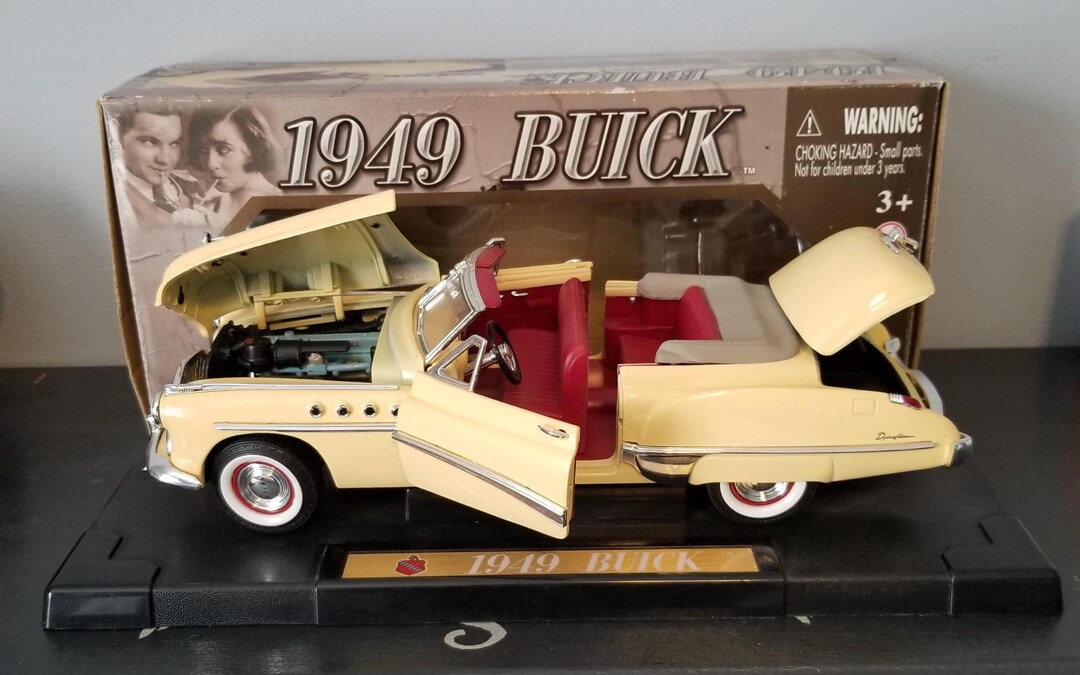 1/18 Scale Motormax 1949 Buick Roadmaster Diecast Car, Automobile, Toy ...