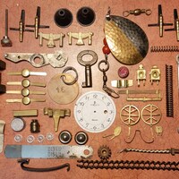 Large Mixed Junk Lot, Vintage Pieces, Rusty Junk, Found Junk Pieces ...