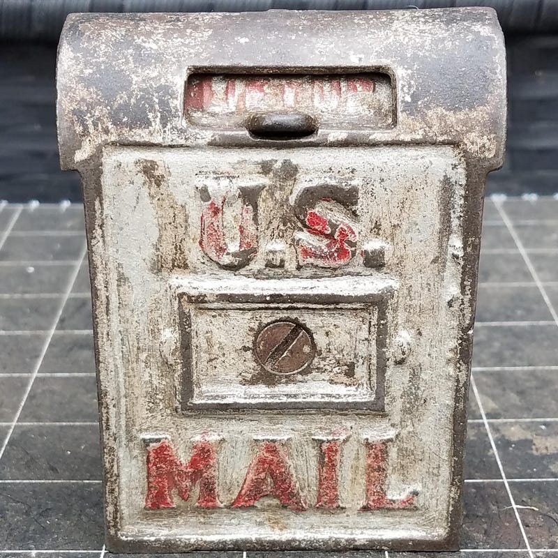Antique Mailbox - Etsy