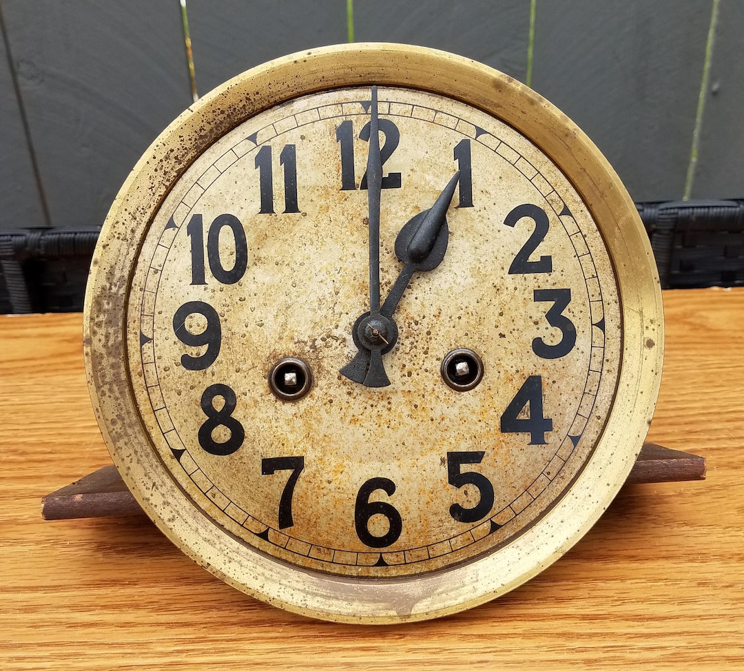 Antique Gustav Becker P48 Clock Movement, German Made, DIY Parts - Etsy
