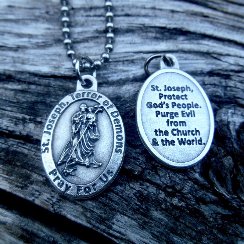 St Joseph Medal - Etsy