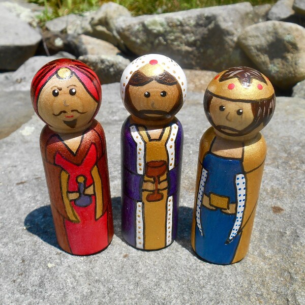 Peg Doll Nativity - Etsy