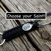 St Brigid Key Chain- Key Fob- Saint Brigid- Split Ring Keychain, Brigid ...