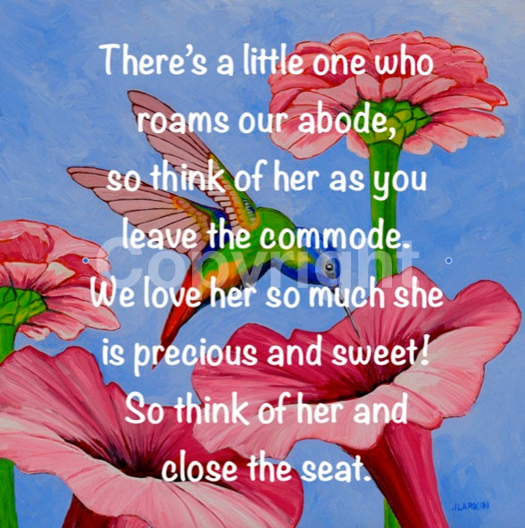 Toilet Training Safety Sign, Bathroom Safety Toddlers, Bathroom Art ...