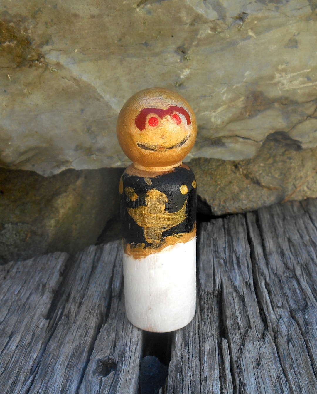 Boy Peg Doll, Super Hero Boy, Wooden Peg Doll for Boys, Childrens ...
