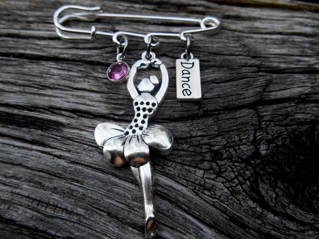 Ballerina Pin, Dance Recital, Choreographer Gift, Keepsake, Ballet Pin ...