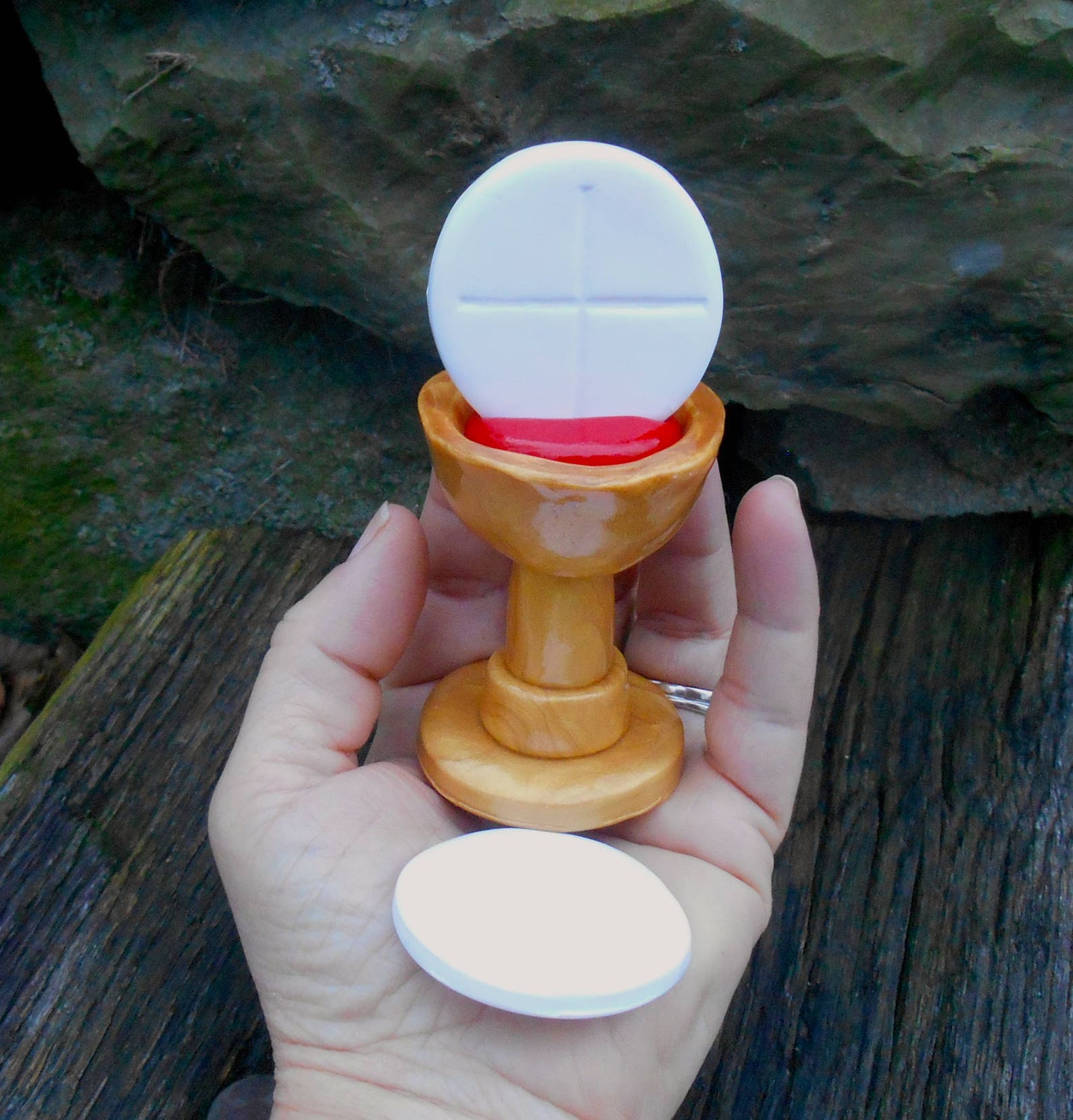 First Holy Communion Cake Topper Eucharist Chalice Body and | Etsy