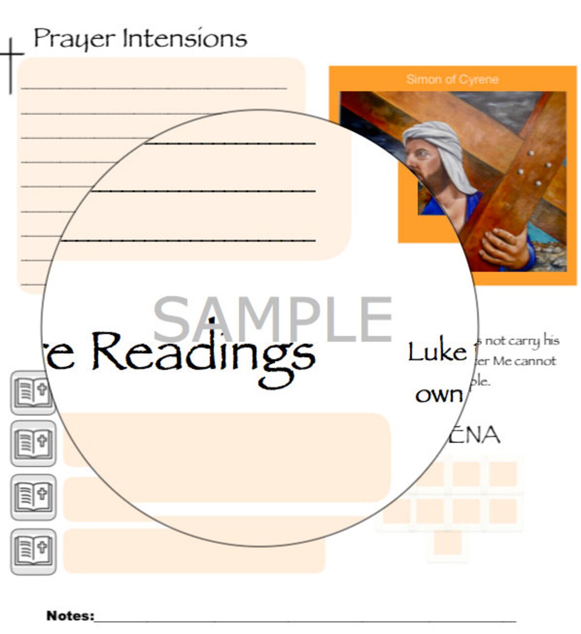 Catholic Prayer Tracker Travel Prayer Log Prayer Intensions | Etsy