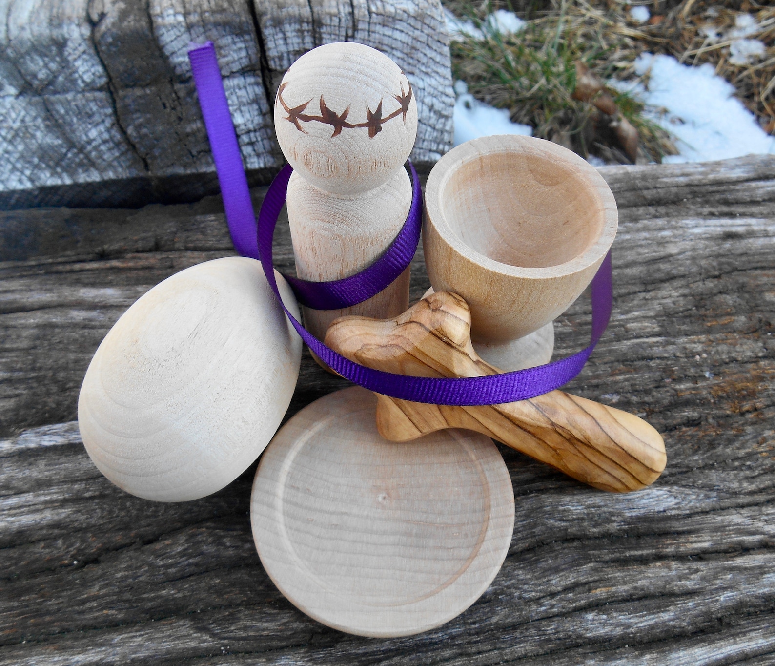 Easter Peg Doll Set Resurrection Egg Catholic Easter Lent | Etsy