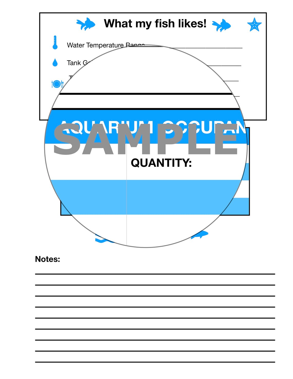 Aquarium Log, Fish Journal, Beginners Aquarium Maintenance Log, Fresh ...