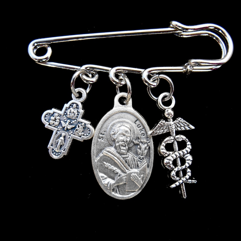 Clip on Saint Earrings - Etsy