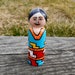 Wooden Peg Doll, Aztec Doll, India Woman, Pretend Play Montessori ...