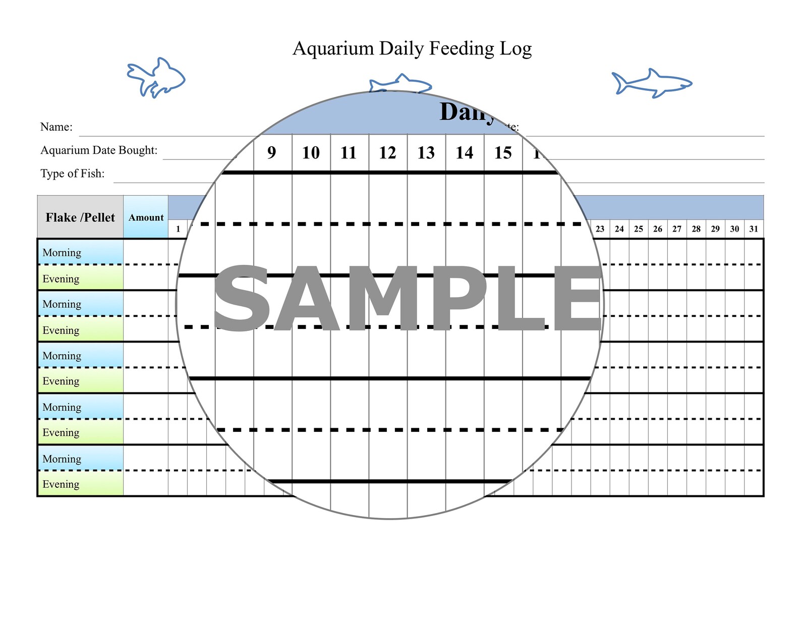 Aquarium Log, Fish Journal, Beginners Aquarium Maintenance Log, Fresh ...