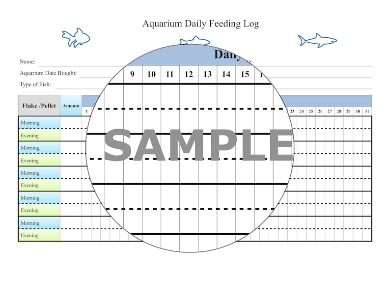 Aquarium Log, Fish Journal, Beginners Aquarium Maintenance Log, Fresh ...